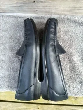 Shoes | Sas Leather Loafers Navy Blue Simplify 9 M Tripad Comfort Arch ...